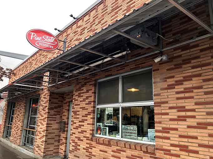 This unassuming brick building houses what might be the most important breakfast destination in all of Portland.