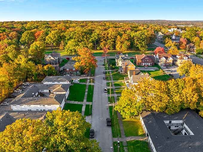 Tree-lined streets and affordable homes create neighborhoods where your retirement savings can actually last through retirement.