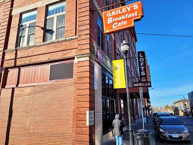 That orange sign beckoning from downtown Springfield isn't just advertising breakfast, it's promising salvation for your hungry soul.