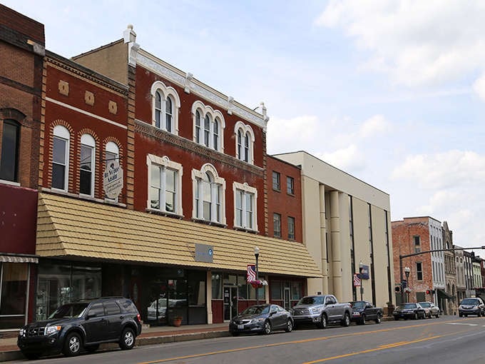 Downtown Madisonville proves that architectural charm doesn't require a mortgage that makes you weep into your checkbook.