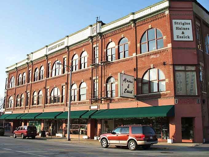 Historic brick buildings that have stories to tell if you're willing to slow down and listen.
