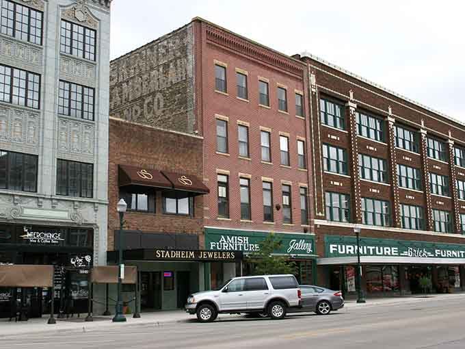Downtown Albert Lea's historic storefronts stand proud like they've got stories to tell and all day to share them.