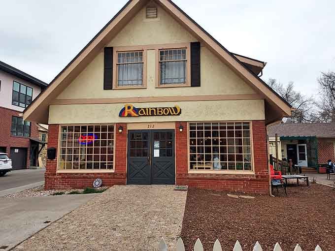 One more exterior shot because this place deserves to be seen from every flattering angle possible, honestly.