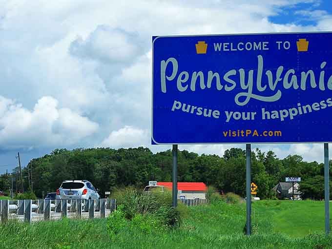 Pennsylvania knows how to roll out the welcome mat with style and a promise of happiness.