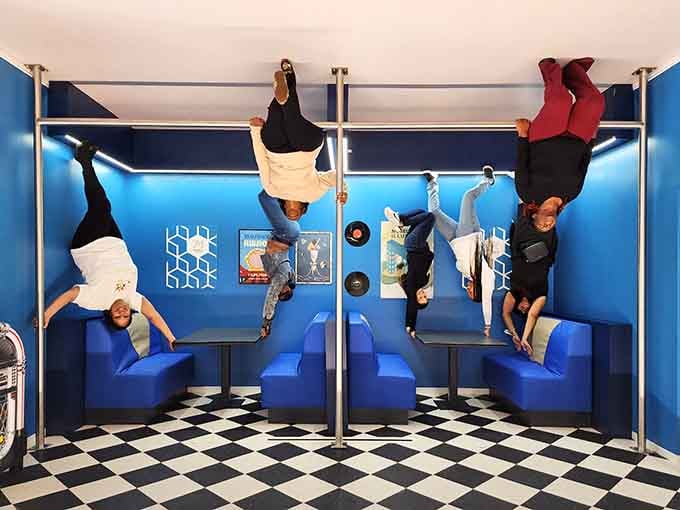 Gravity just called in sick, and honestly, nobody's complaining about the arrangement here at all.