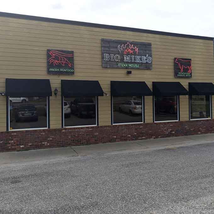 Big Mike's Steakhouse promises hearty cuts and classic comfort&mdash;where neon signs point the way to serious carnivore satisfaction.