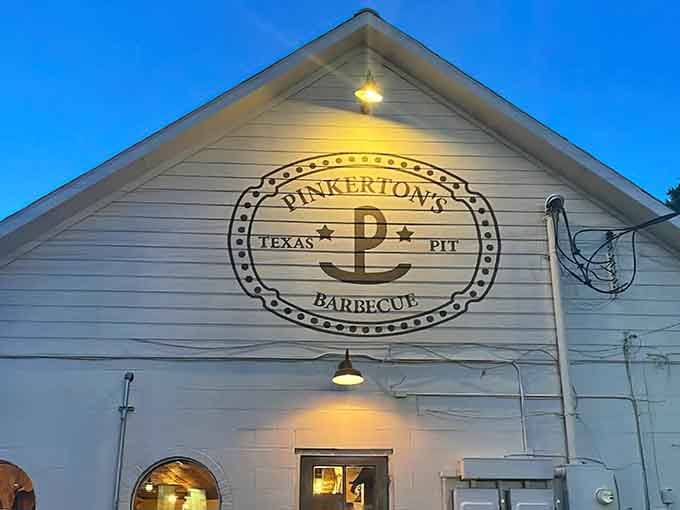 That logo isn't just painted on, it's a promise written in smoke and seasoned with serious intent.