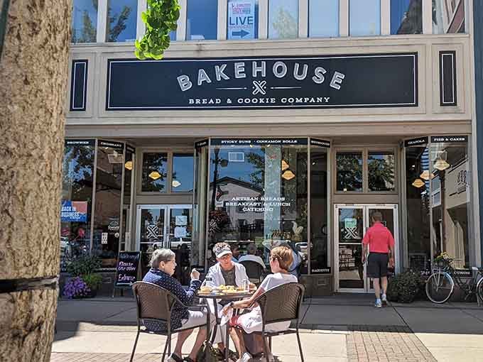 That storefront sign isn't just advertising, it's making a promise your stomach will hold them to.