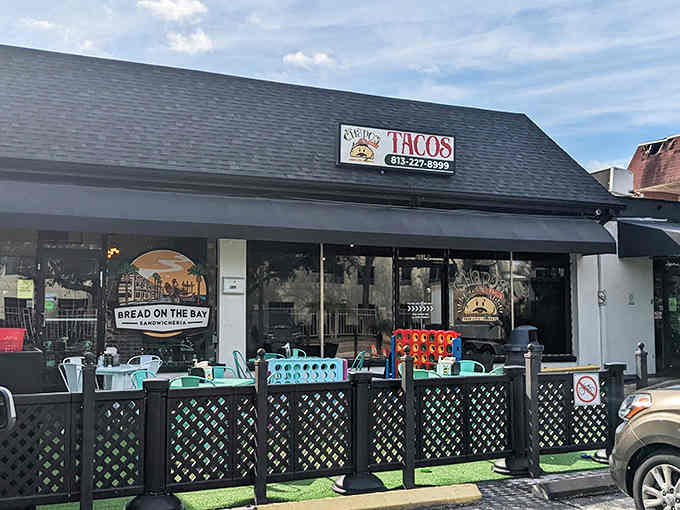 The exterior promises good things ahead, and trust me, it delivers on every delicious word of that promise.