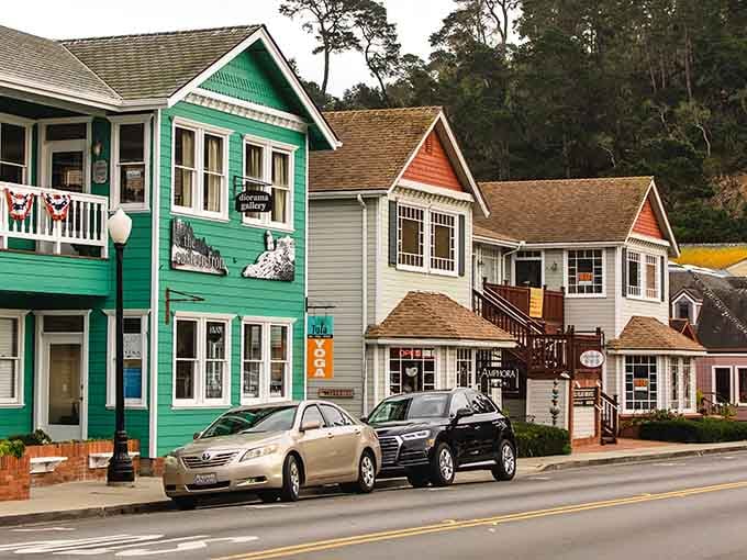 Those charming storefronts aren't just pretty faces; they're invitations to slow down and actually enjoy shopping again.