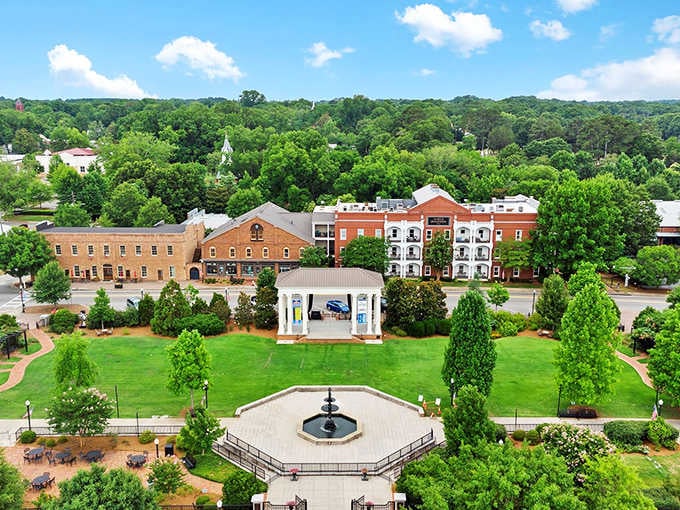 Downtown Madison looks like someone polished a postcard until it came to life and invited you in.