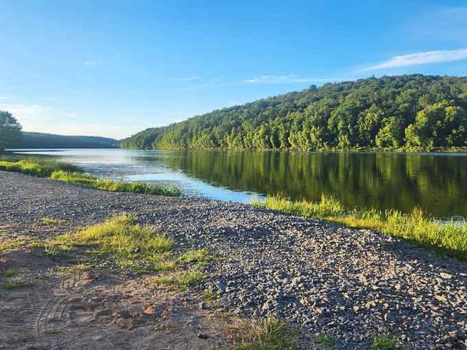 That first glimpse of Prompton Lake will make you wonder why you've been wasting weekends anywhere else.