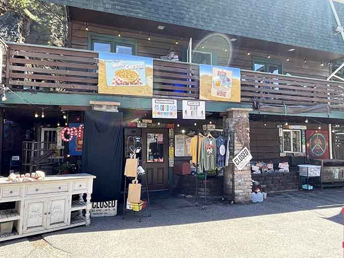 When you need this many chalkboards to list your mac options, you know you're serious about cheese.
