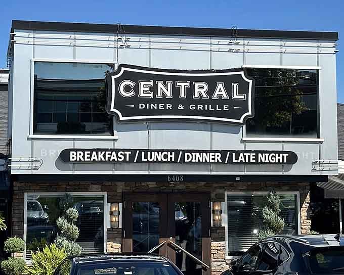 Central Diner & Grille stands proud like a beacon of deliciousness, ready to feed you morning, noon, and night.