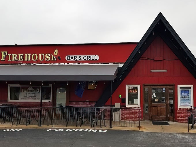 When a restaurant commits this hard to the theme before you even walk in, you know they're serious about everything.