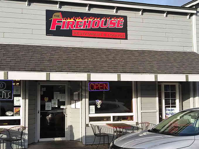 That bold red sign isn't just calling firefighters to action, it's summoning hungry diners to Florence's tastiest alarm.