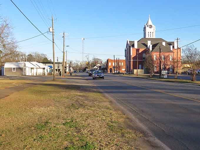 Small-town Georgia at its finest, where the courthouse tower watches over streets that haven't forgotten what community means.