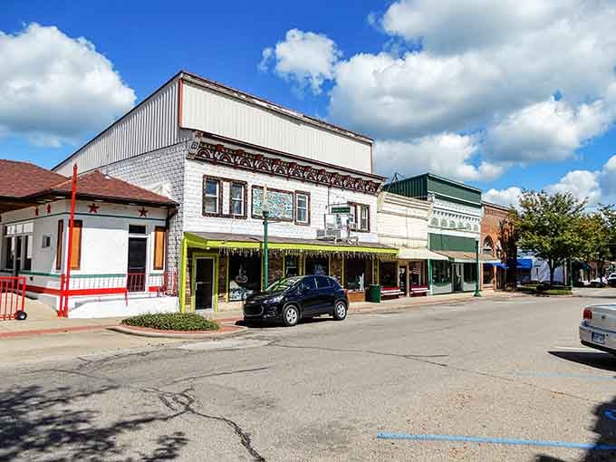 Main Street looks like it's been waiting patiently for you to discover it, complete with shade trees and genuine small-town appeal.