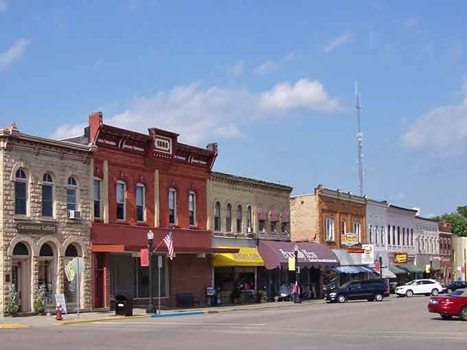 Historic downtown Baraboo proves that charming main streets didn't go extinct, they just moved to Wisconsin.