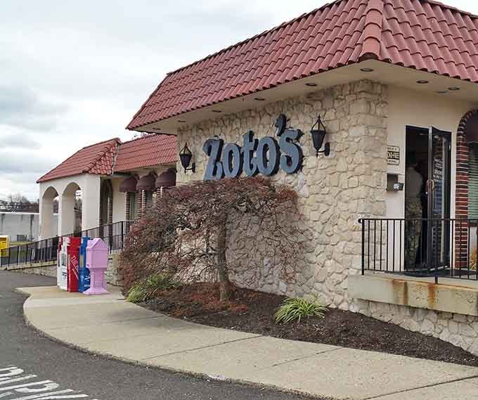 When a diner looks this inviting from the outside, you know the kitchen isn't messing around either.