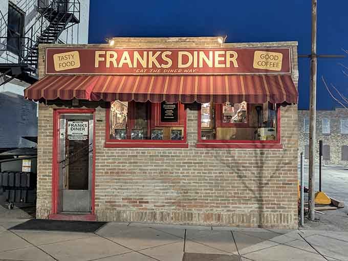 When a building this compact promises "Tasty Food" and "Good Coffee," you know they're not wasting space on empty promises.