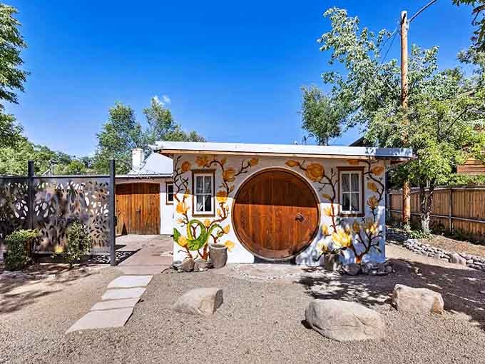 That round door isn't just for show, it's your portal to Middle-earth without leaving Arizona.
