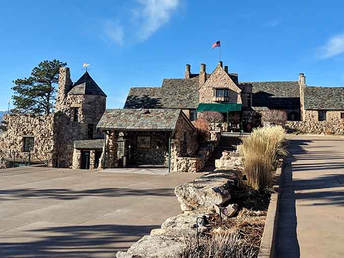 When medieval architecture meets Front Range views, you get the best of both worlds in one spot.