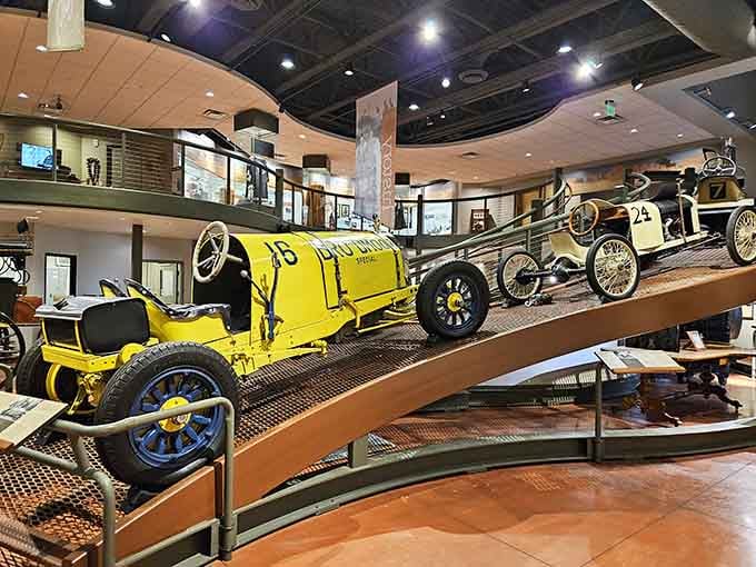 The main gallery where past and present collide in the most beautiful way imaginable for any history enthusiast.