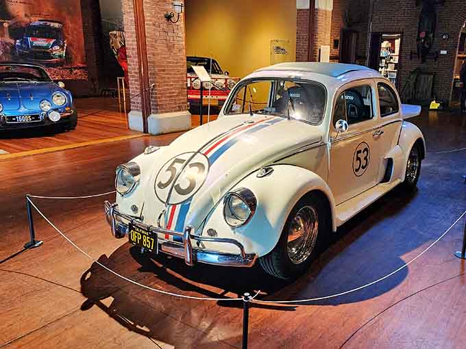 That iconic Herbie-style Beetle proves some cars are just born to steal the show and your heart.