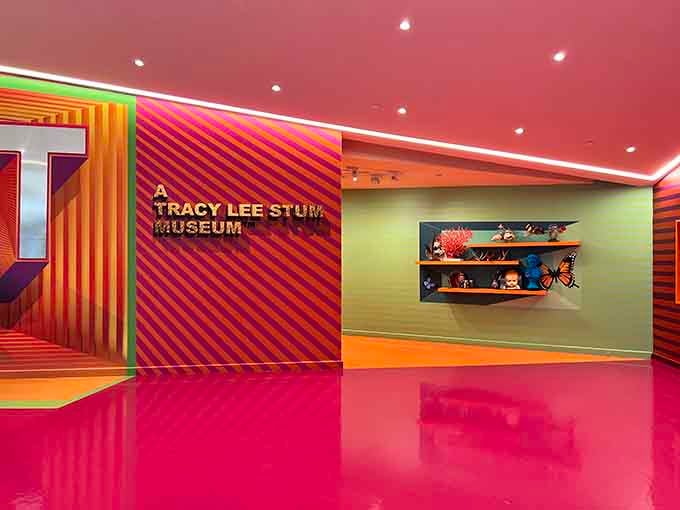 The Tracy Lee Stunt Museum section proves that art and adrenaline make surprisingly good neighbors in New Jersey.