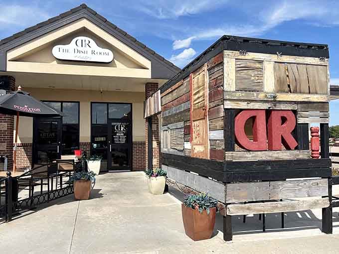 That reclaimed wood sign isn't just decoration, it's a promise that someone here actually cares about details.