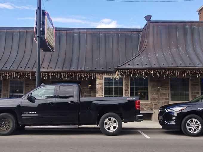 That awning has sheltered countless hungry diners heading in for what locals call the best buffet decision they've ever made.