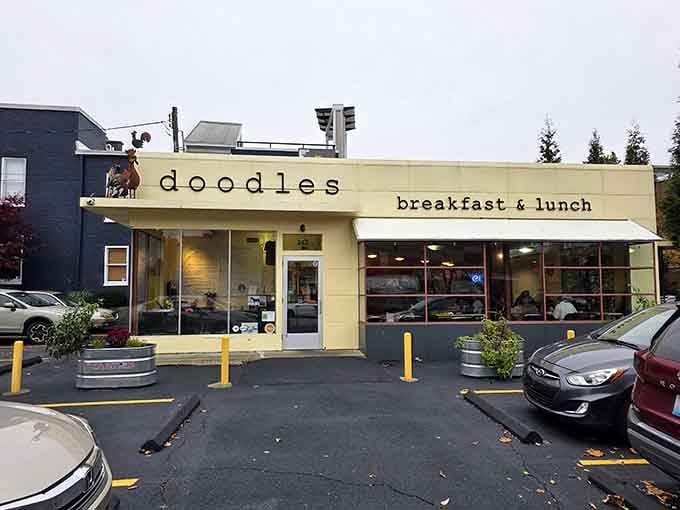 That cheerful yellow exterior isn't just paint, it's a promise that good things are happening inside.