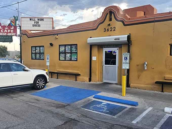 That unassuming yellow exterior hides some of the most legendary enchiladas in America&mdash;don't judge this book by its cover.