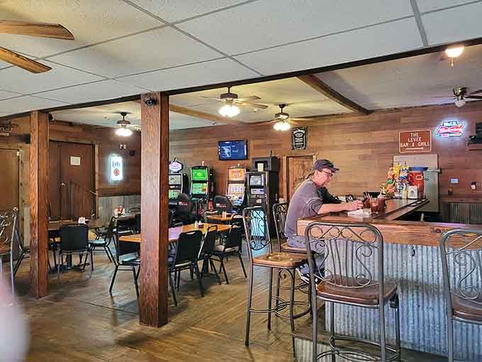 The distinctive red building that's become a landmark for anyone seeking authentic, no-nonsense comfort food done right.