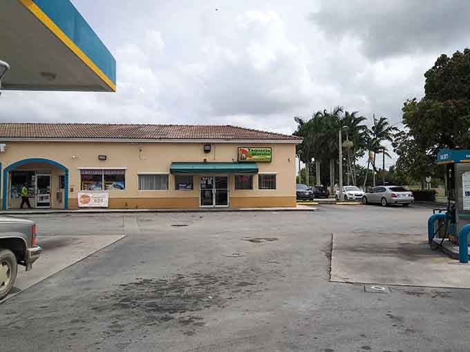 That unassuming building next to the gas pumps is your portal to authentic Mexican flavors worth the detour.