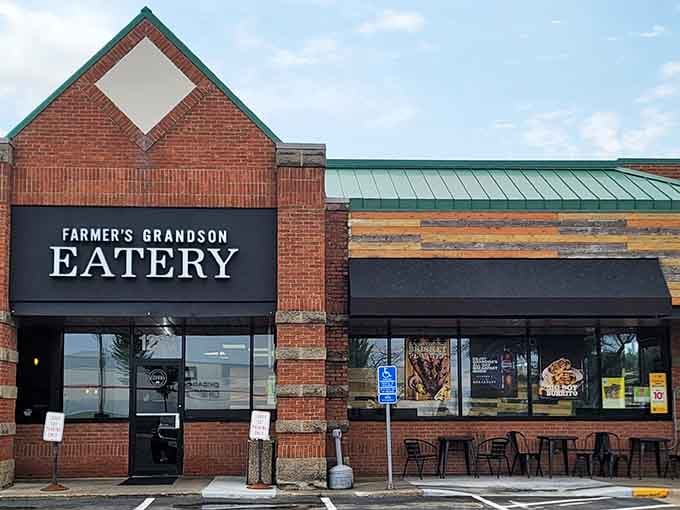 Don't let the gas station location fool you; this charming brick building serves up breakfast that'll make you rethink everything.