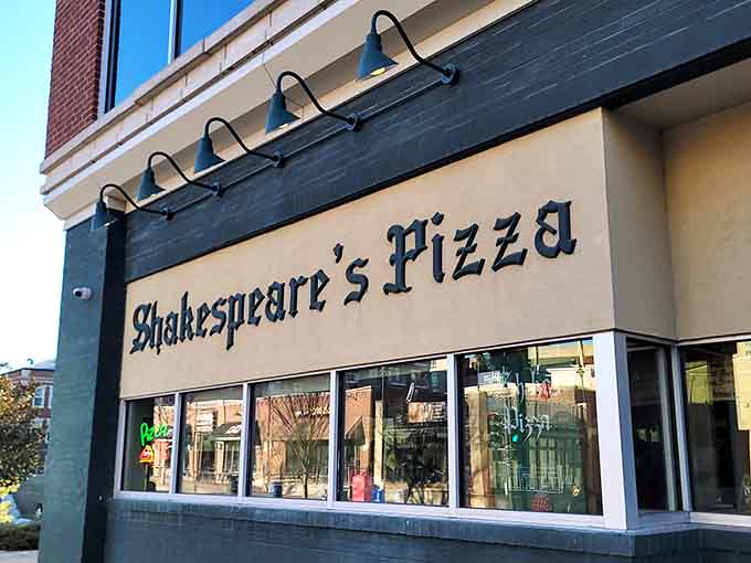 The storefront may look unassuming, but behind those windows lies Missouri's greatest pizza secret.