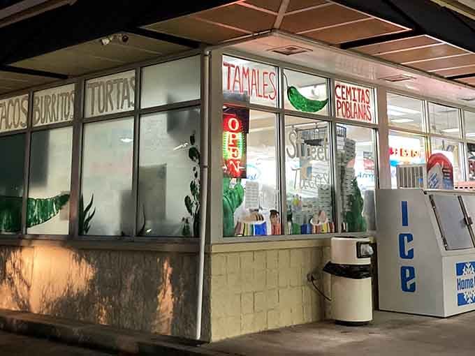 Tucked inside a gas station, this unassuming spot serves up authentic Mexican magic that'll change your lunch plans forever.