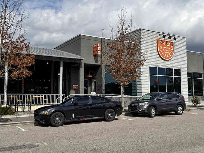 That line wrapping around the building? That's what happens when word gets out about world-class brisket in Knightdale.