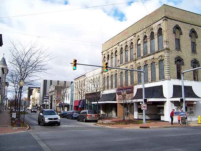Downtown Richmond's historic architecture proves that beauty doesn't require a trust fund to appreciate daily.