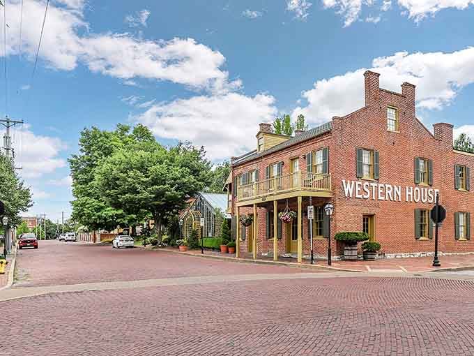 Brick streets and historic buildings create a streetscape so charming you'll forget what century you're in.