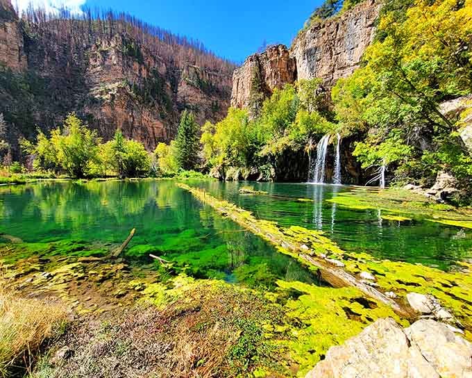 That water isn't a filter&mdash;it's Mother Nature showing off her best work in Colorado's high country.