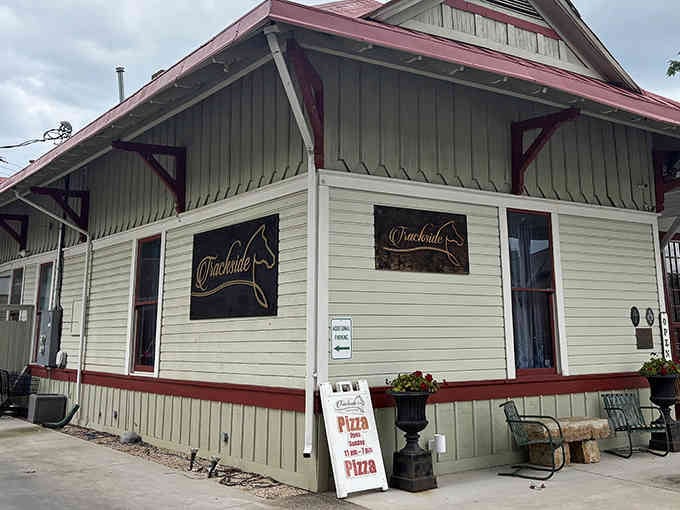 That historic depot exterior isn't just charming, it's your first clue that something special awaits inside those walls.