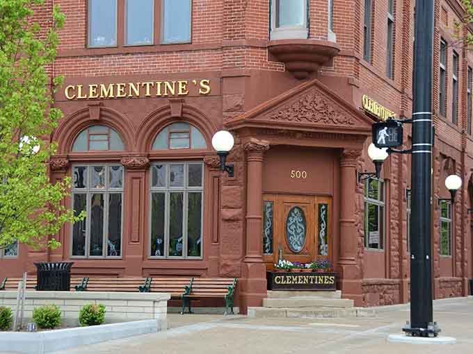 That red brick facade isn't just pretty &ndash; it's a time machine disguised as a restaurant entrance.