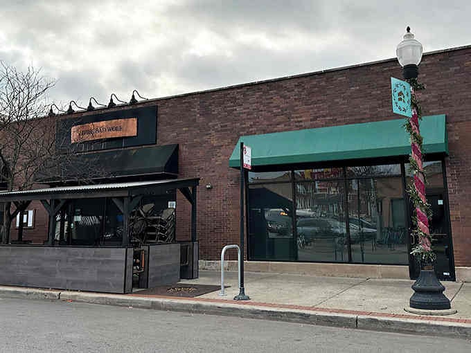 Little Bad Wolf's charming brick exterior beckons like a friend's invitation you can't refuse on a chilly evening.