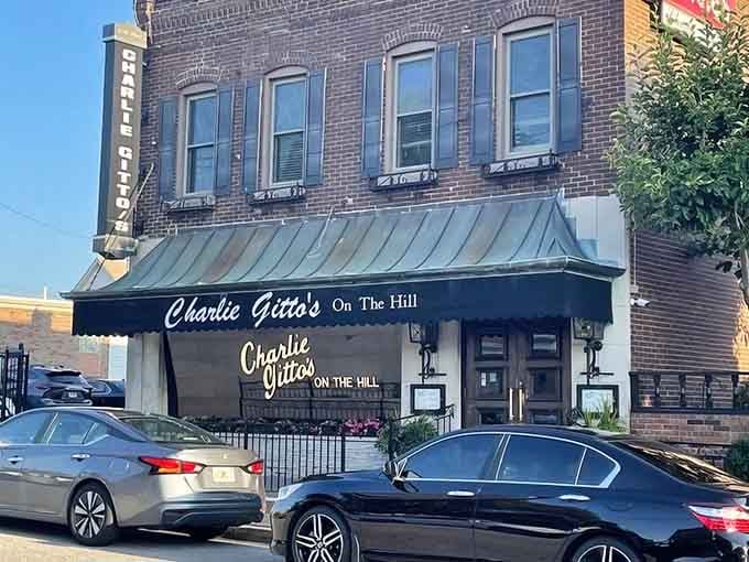 The Hill neighborhood wears its Italian heritage proudly, and this storefront is exhibit A in that delicious argument.
