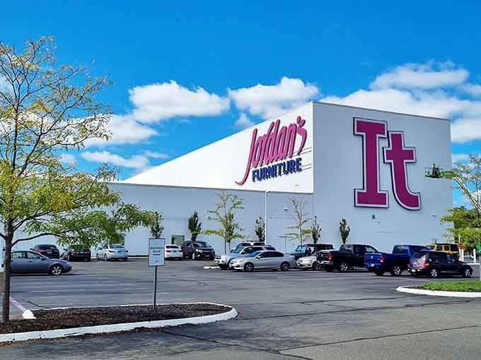 From the outside, you'd never guess this unassuming building houses an indoor adventure playground that defies gravity and logic.