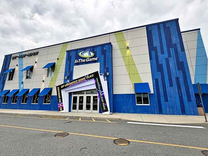 That striking entrance practically dares you to walk past without stopping in for some serious fun.