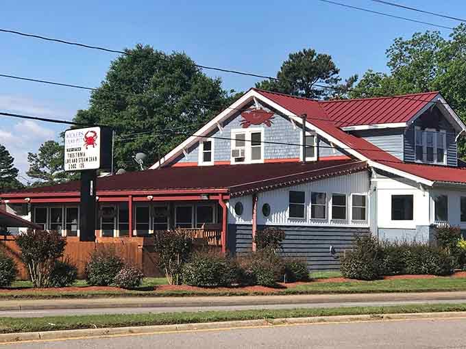 The charming exterior promises exactly what's inside: honest, delicious seafood without any pretense or fuss.